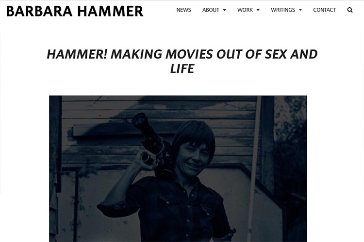 Website Design For A Filmmaker